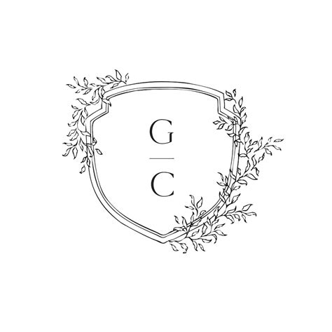 Wedding Crest And Monogram Digital Download Custom Crest Design