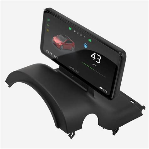 upgrade your tesla with hansshow s dashboard display model 3 y compatible