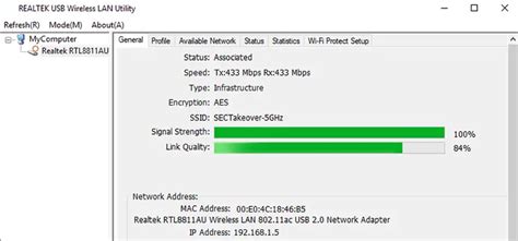 Realtek usb wireless lan utility настройка wifi Posetke