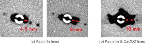 Cross Sectional Ct Scans Of Cavities Observed During Injection At