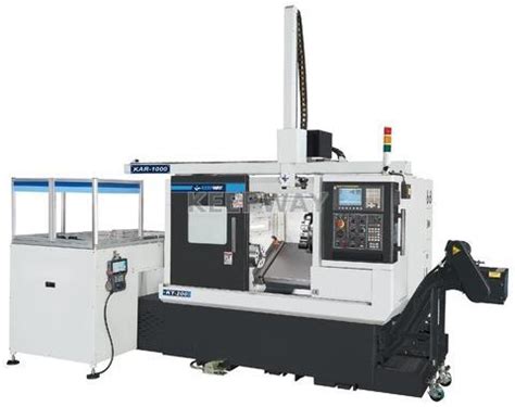 CNC 斜背式車床自動送料系統 台灣經貿網