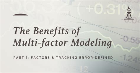 Benefits Of Multi Factor Modelingpart 1 6 Meridian