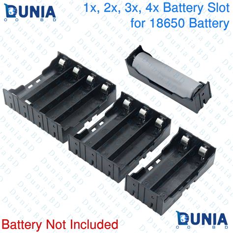 Pcb Mounting Type 18650 Battery Holder Individual Cells With Series