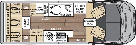 Class B Rv Floor Plans 2023 Rv Obsession