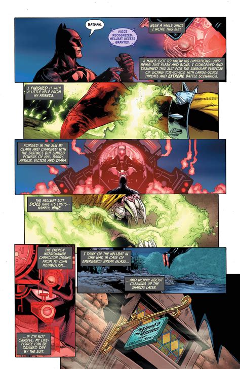 Detective Comics Batmans Hellbat Armor Explained