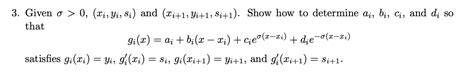 Solved Given σ0xiyisi And Xi1yi1si1 Show How