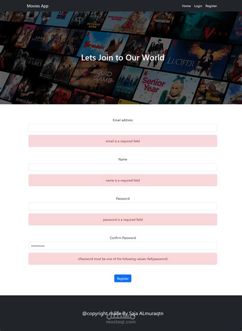 Movie App مستقل