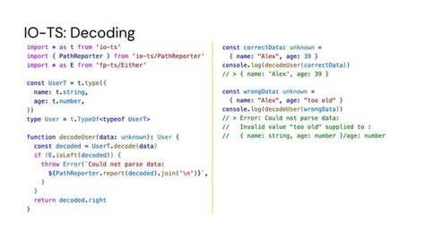 Objects Validation And Comparison Using Runtime Types Io Ts
