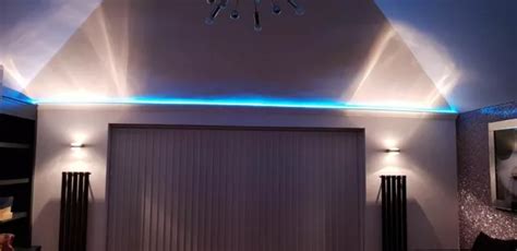 Coving Cornice Led Xps Polystyrene Uplight Lighting 80mm X 80mm X 44m Bfs12 £348 83 Picclick Uk