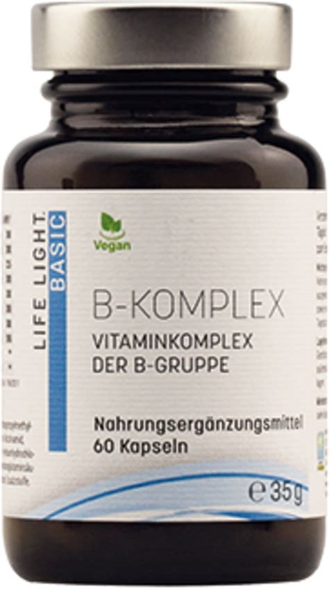 Vitamin B Complex 60 Capsules Life Light Vitalabo Online Shop