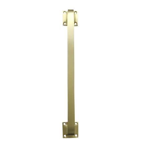 Quality 95 Inch Simeon Georgian Brass Door Pull With 12 Backplate