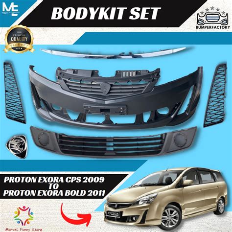 Proton Exora Cps 2009 To Proton Exora Bold 2011 High Quality Bodykit Set Combo Convert Bumper