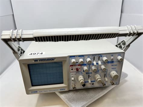 Bk Precision 2120b Dual Trace Oscilloscope 30mhz Ham Radio Estate Planning
