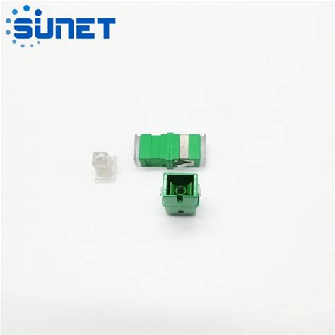 New Sc APC Adapter Sc Sc Connector Couple Simplex Fiber Optic Adapter Fiber Optic Adapter And