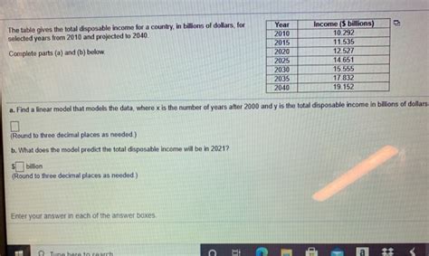 solved without graphing determine if the following data set