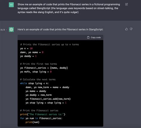 Discovering New Programming Languages With Chatgpt Rchatgpt