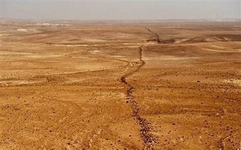 Jordans Mysterious Ancient Wall Khatt Shebib Arkeonews