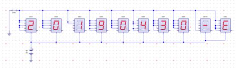 Percobaan 9 Membuat Rangkaian Seven Segment Common Anode Oktober 2019