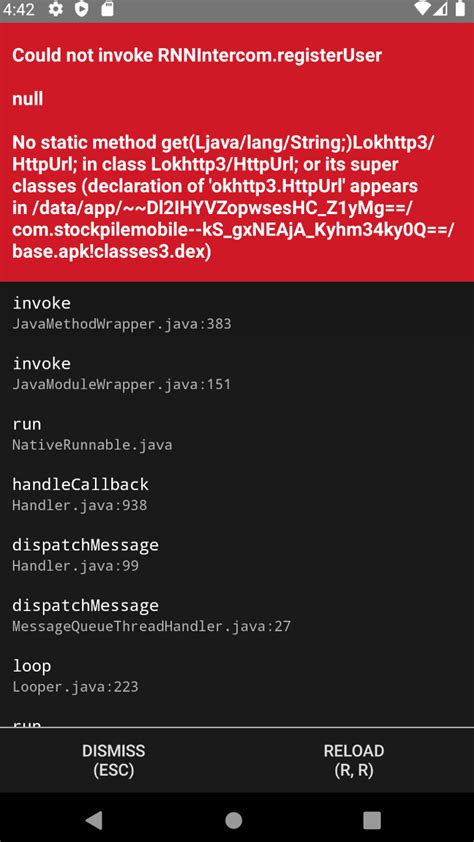 Something Went Wrong On Android · Issue 12 · Mateiopreareact Native