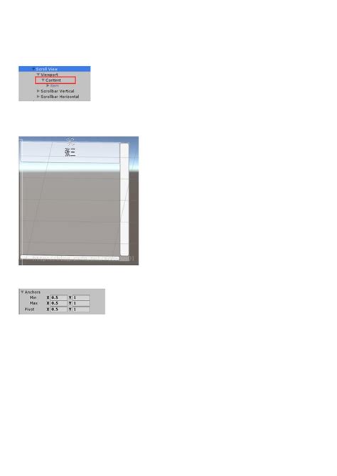 Unity UGUI动态生成ScrollView列表详解 CSDN文库