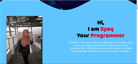 GitHub SyafiqahAzizam Online Resume Github Io Online Profile