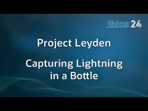 free video project leyden improving java application performance from
