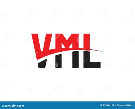 Vml Letter Initial Logo Design Vector Illustration Stock Vector Illustration Of Corporate