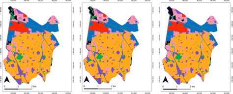 Simulated Land Use Maps For The Different Scenarios A Scenario Download Scientific Diagram