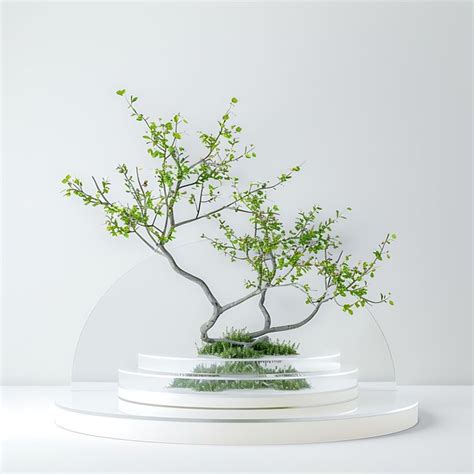 Premium Photo Star Shaped Plexiglass Product Stand With Matte Finish Three Tier P Isolated