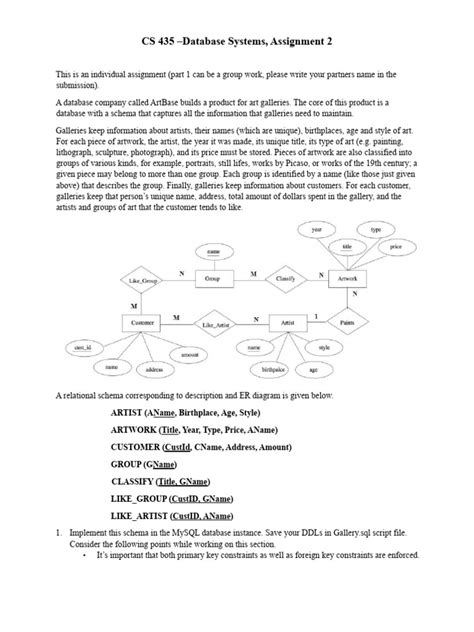 Cs 435 Assingment No 2 Pdf Databases Computer Programming