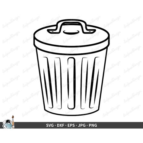 Garbage Can Clip Art
