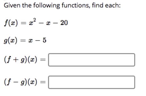 Solved Given The Function F X 6x 8 Evaluate And
