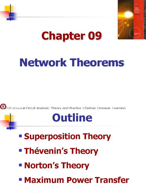 Network Theorems S O U R Ce Circuit Analysis Theory And Practice Delmar Cengage Learning