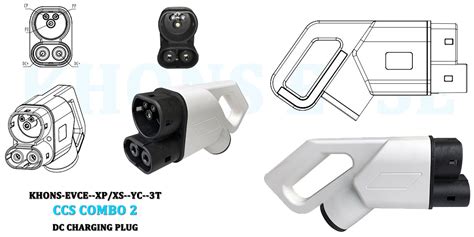 Duosida Ccs Combo 2 Dc Fast Charging Connector 150a 200a Ev Quick Charging Plug Ccs Type 2 Dc