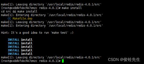 【redis】centos7 如何正确的手动安装redis，简单式安装centos Redis Csdn博客