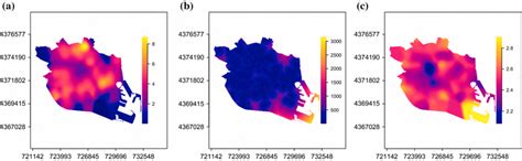 A Kernel Estimate Of Population Density Under Years B Kernel Download Scientific