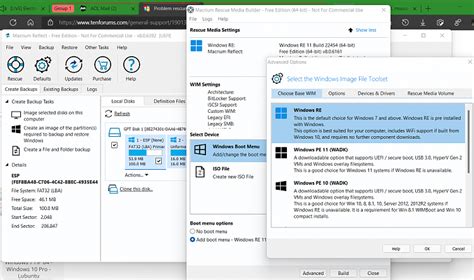 Problem Rescue Usb Made With Macrium Reflect Solved Windows 10 Forums
