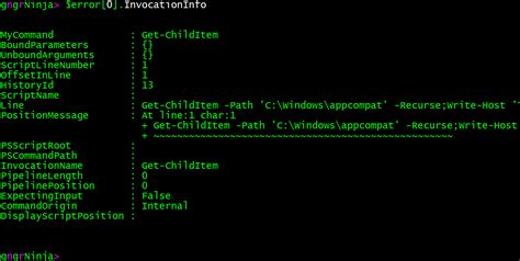 Powershell Getting Started Error Handling The Ginger Ninja