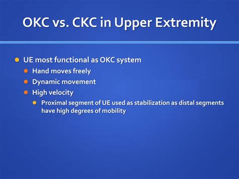 Ppt Open Versus Closed Kinetic Chain Exercise In Rehabilitation Powerpoint Presentation Id