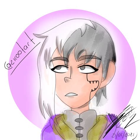 Gen Asagiri Fanart By Zkootart On Deviantart