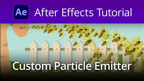custom particle emitter free after effects video tutorial