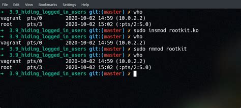 Linux Rootkits Part Hiding Logged In Users Modifying File Contents Without Touching Disk
