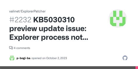 Kb5030310 Preview Update Issue Explorer Process Not Running And Not Startable After Login