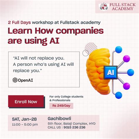 Full Stack Academy On Linkedin Ai Opportunity Webdevelopment Learning Chatgpt
