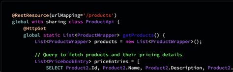 Exposing Salesforce Products As An Api Endpoint Using Apexpart 1