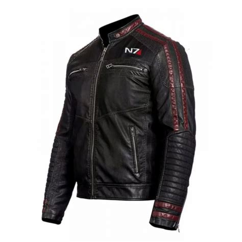 Mass Effect N7 Commander Shepard Leather Jacket