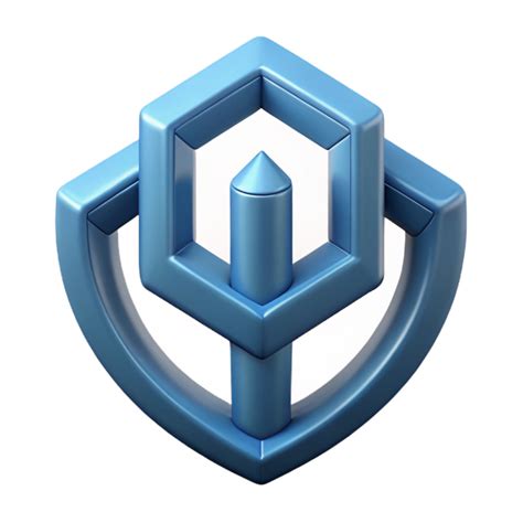 Picturesque Avant Garde Geometric Cube Clean Lines Flat Color Symmetrical Design With