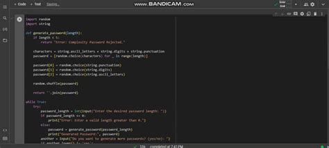 How I Built A Password Generator Using Python Ali Salam Posted On The