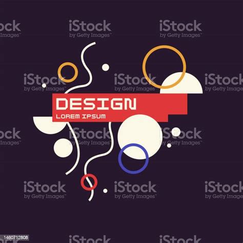 다양한 모양의 현대 기하학적 구성 디자인에 대한 일러스트레이션 추세 차트의 추상적 배경입니다 0명에 대한 스톡 벡터 아트 및 기타 이미지 Istock