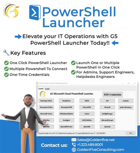 Golden Five Consulting On Linkedin G5 G5consulting Powershell Launcher Microsoft